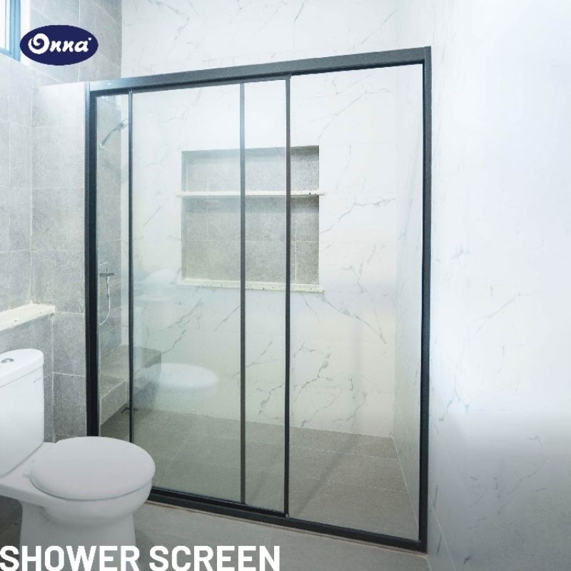 Jual ONNA Shower Screen ( Ukuran Custom ) | Shopee Indonesia