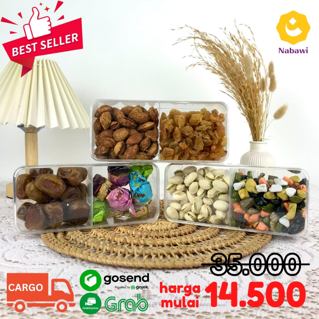 Jual Paket Hampers Makanan 2 Sekat Oleh Oleh Haji dan Umroh Premium ...