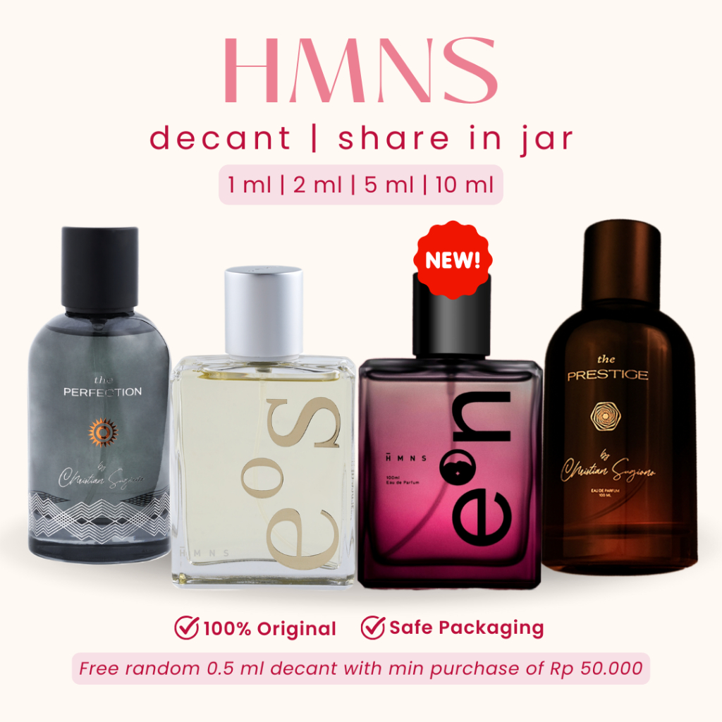 Jual [DECANT / SHARE IN JAR] HMNS - EON (NEW), EOS The Prestige (NEW ...