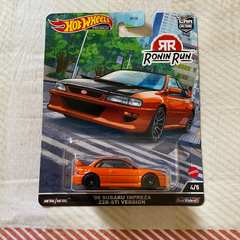 Jual Hot Wheels Premium 98 Subaru Impreza 22B STi Version Ronin Run ...