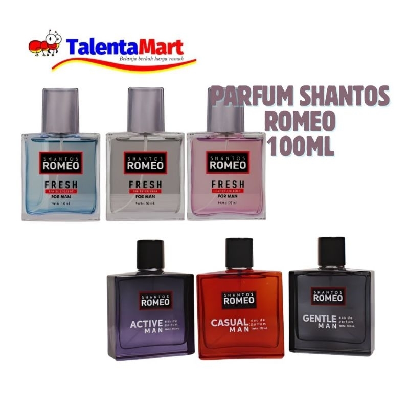 Jual Shantos Romeo Eau De Parfum 100ML | Shopee Indonesia