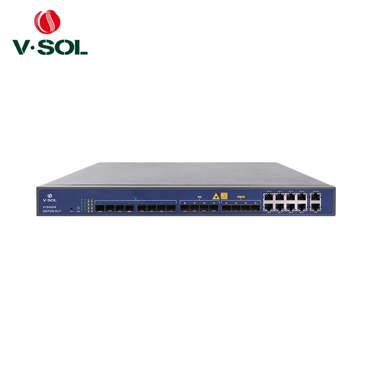 Jual V-SOL V1600D8 L3 8 Port EPON OLT VSOL AC+DC DUAL POWER 512 User ...