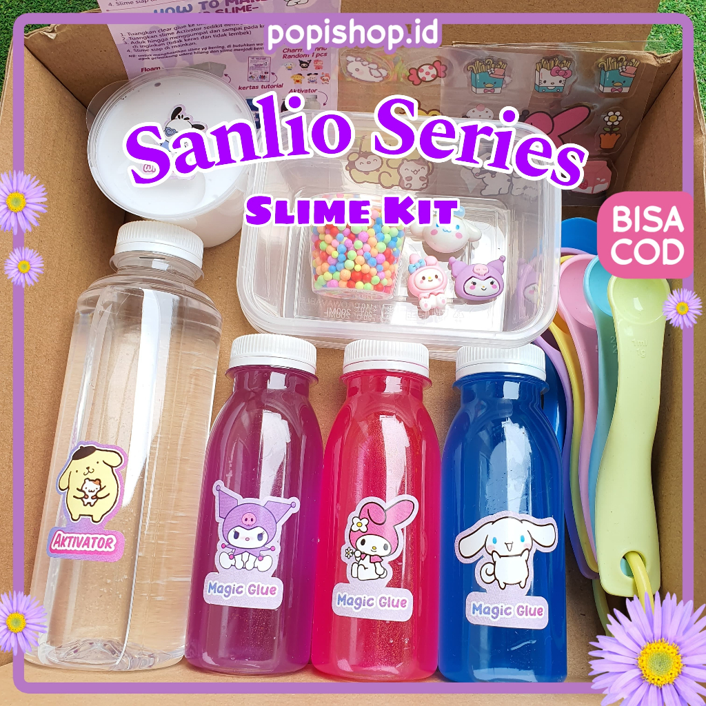 Jual Mainan Slime Kit Sanlio Series Lengkap | Shopee Indonesia