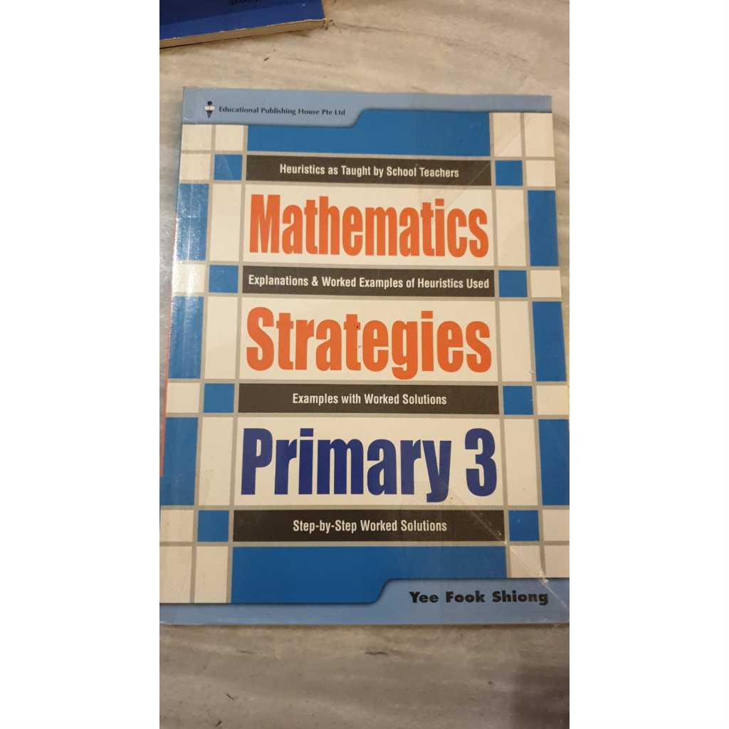 Jual MATHEMATICS STRATEGIES PRIMARY 3 BUKU SINGAPORE / KURIKULUM ...
