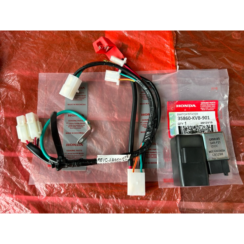Jual SWITCH STATER BENDIK + KABEL BODY AKI PLUS RUMAH SEKRING REVO ...
