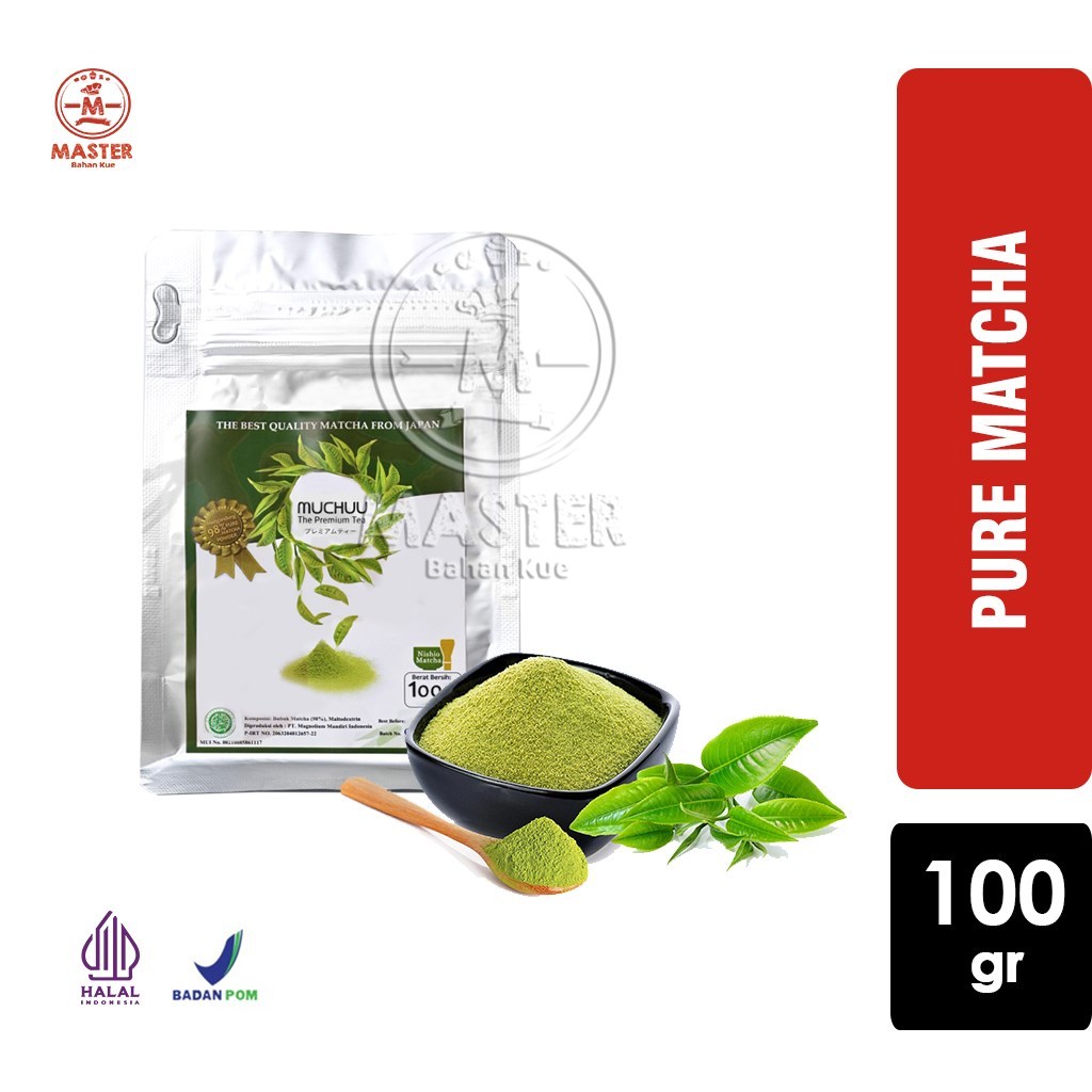 Jual Bubuk Matcha Powder PURE Japanese Matcha MUCHUU Premium [Kemasan ...