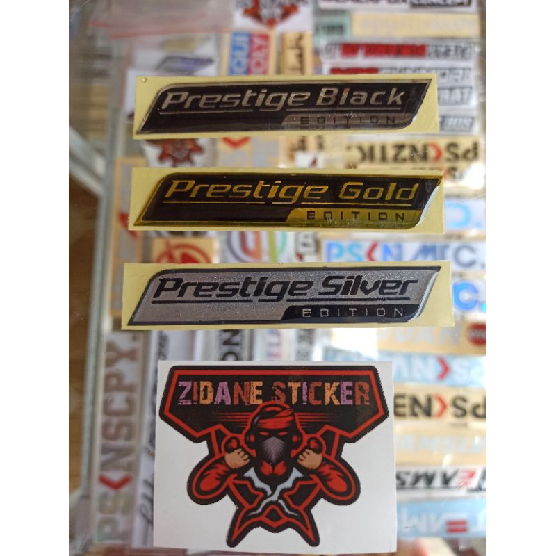 Jual Emblem Sticker Timbul PRESTIGE EDITION | Shopee Indonesia