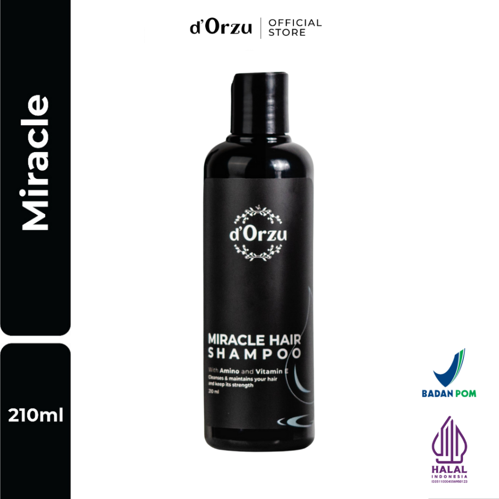 Jual d'Orzu Miracle Shampoo Perawatan Rambut Rontok Parah Hair Fall ...