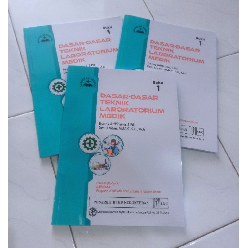Jual Dasar-Dasar Teknik Laboratorium Medik Buku 1 Fase E (Kelas X) | Shopee Indonesia