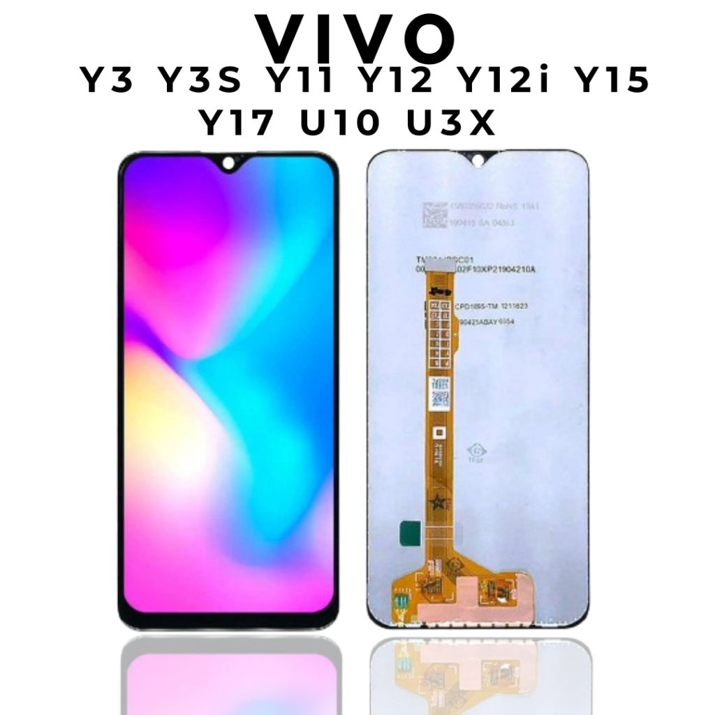 Jual [ORIGINAL] LCD VIVO Y3 Y3S Y11 Y12 Y12i Y15 Y17 U10 U3X FULLSET TOUCHSCREEN GARANSI RESMI ...