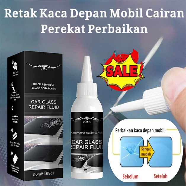 Jual COD*Retak Kaca Depan Mobil Cairan Perekat Perbaikan Lem Untuk Kaca ...