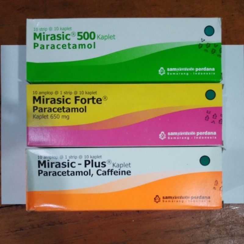 Jual MIRASIC 500 MG- MIRASIC FORTE- MIRASIC PLUS STRIP 10 KAPLET - OBAT ...