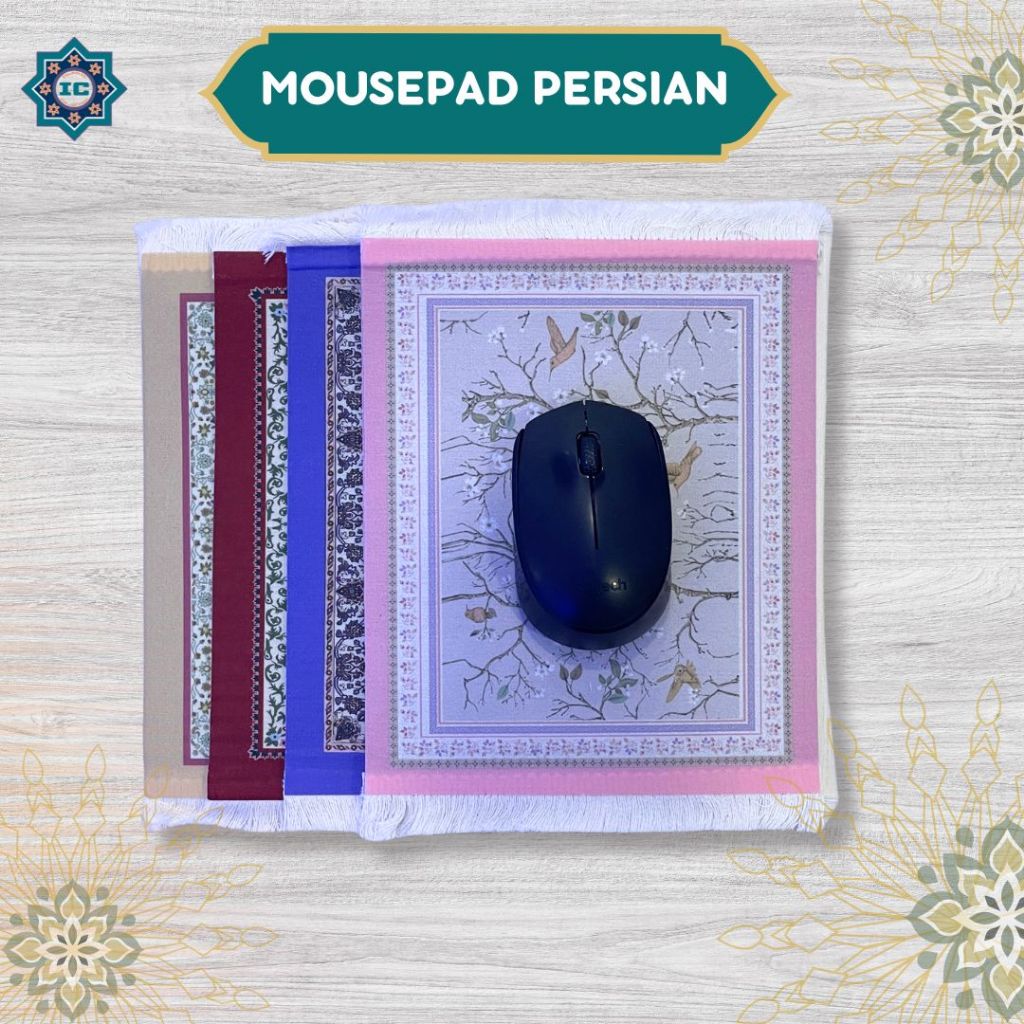 Jual IC - MousePad Mouse pad karpet 23x18 cm Estetik Aesthetic Karpet ...