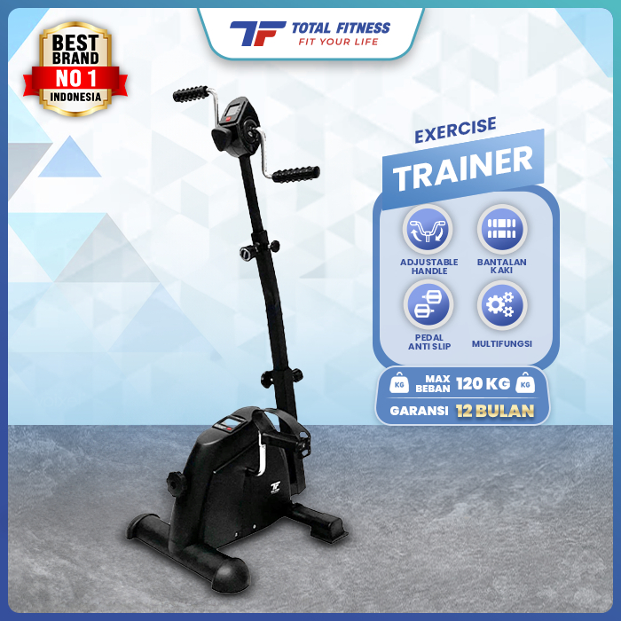 Jual TOTAL FITNESS Exercise Trainer Sepeda Statis Terapi Multifungsi TB ...
