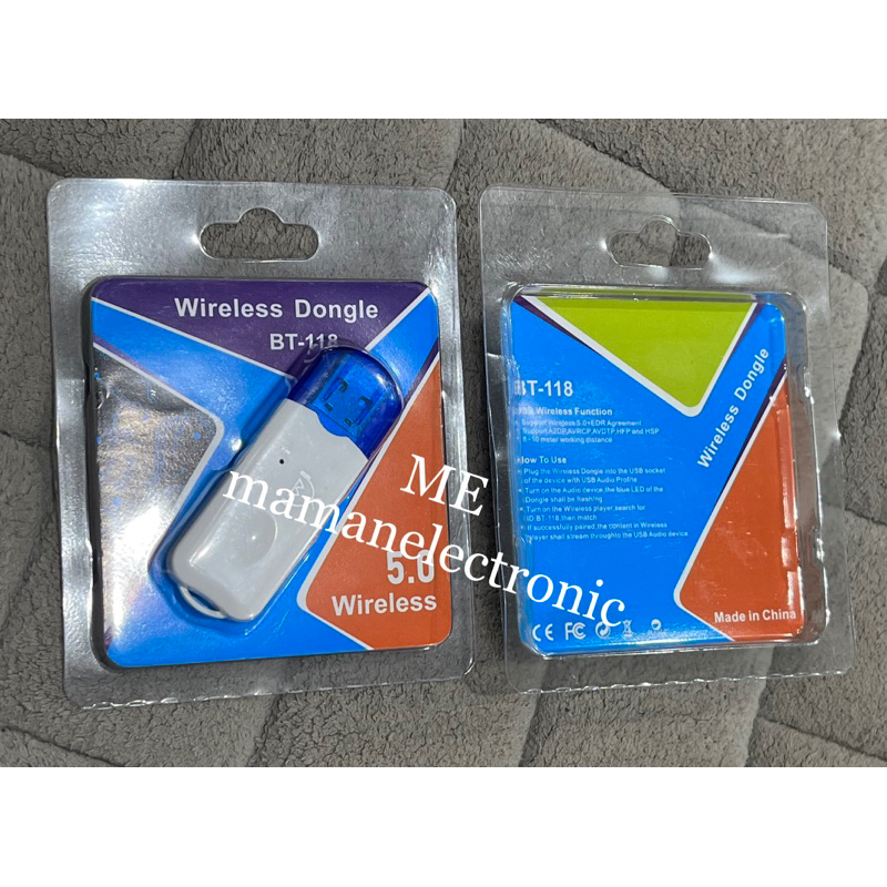 Jual USB Wireless Music Receiver Bluetooth Wireless BT-118 Receiver Audio Musik Tanpa Kabel Aux ...