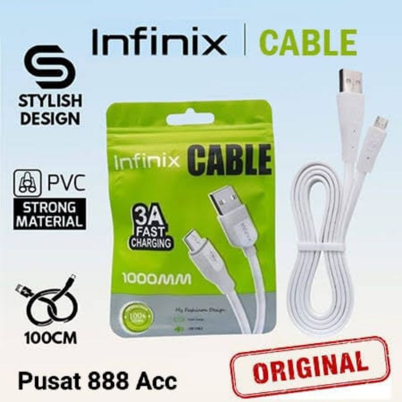 Jual Kabel Data Infinix 3A Usb Orange Original 100% Support Fast ...