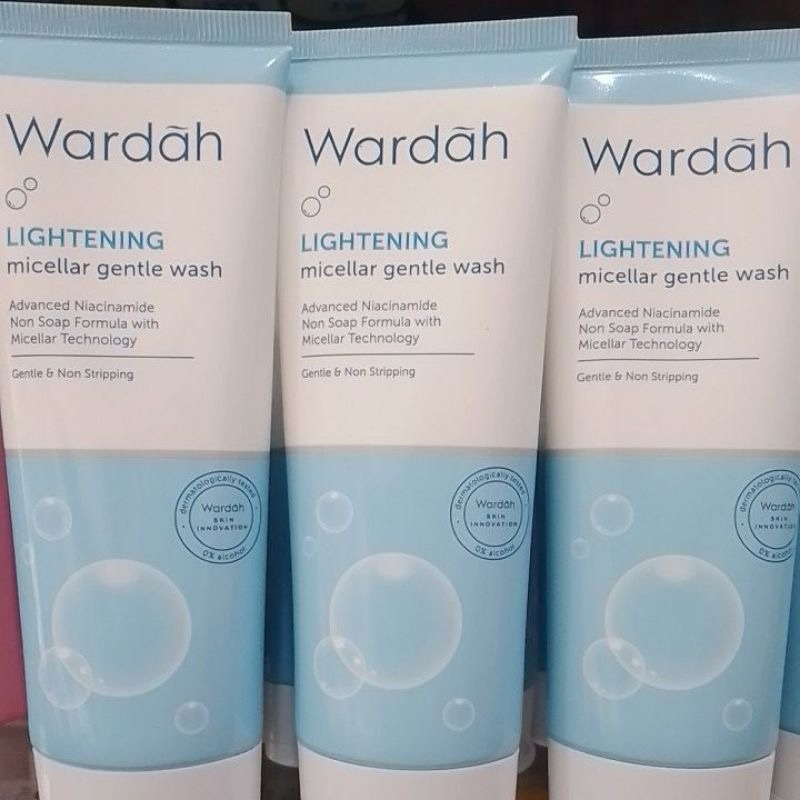 Jual Wardah Lightening Micellar Gentle Wash - Facial Wash dengan ...