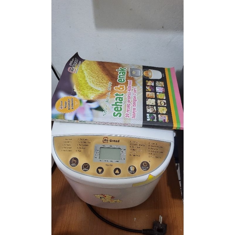 Jual Rebread Rb250 prevelod ( lengkap buku resep) | Shopee Indonesia