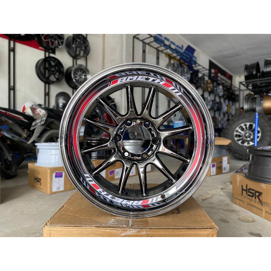 Jual VELG HSR AMETH R18 PELEK MOBIL PAJERO FORTUNER L200 DLL | Shopee ...