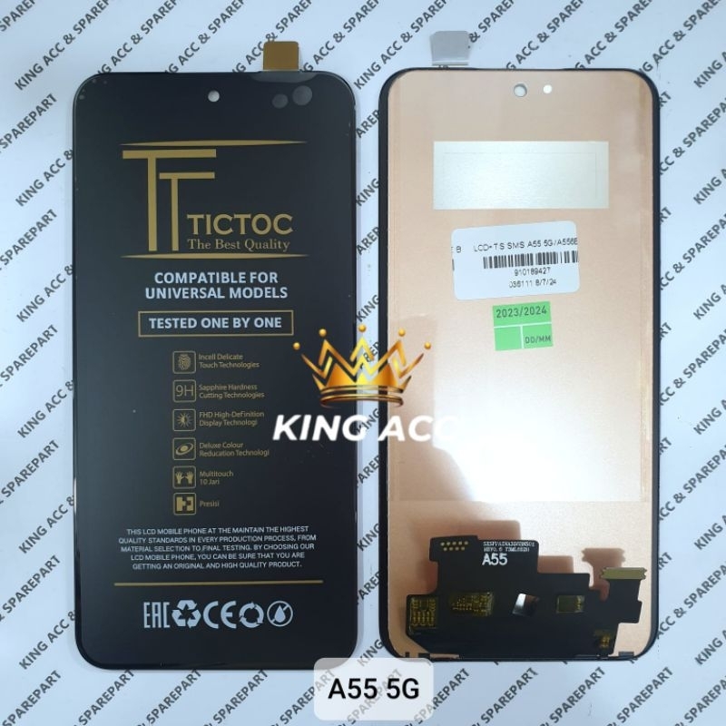 Jual LCD TOUCHSCREEN SAMSUNG GALAXY A55 5G / A556E BLACK | Shopee Indonesia