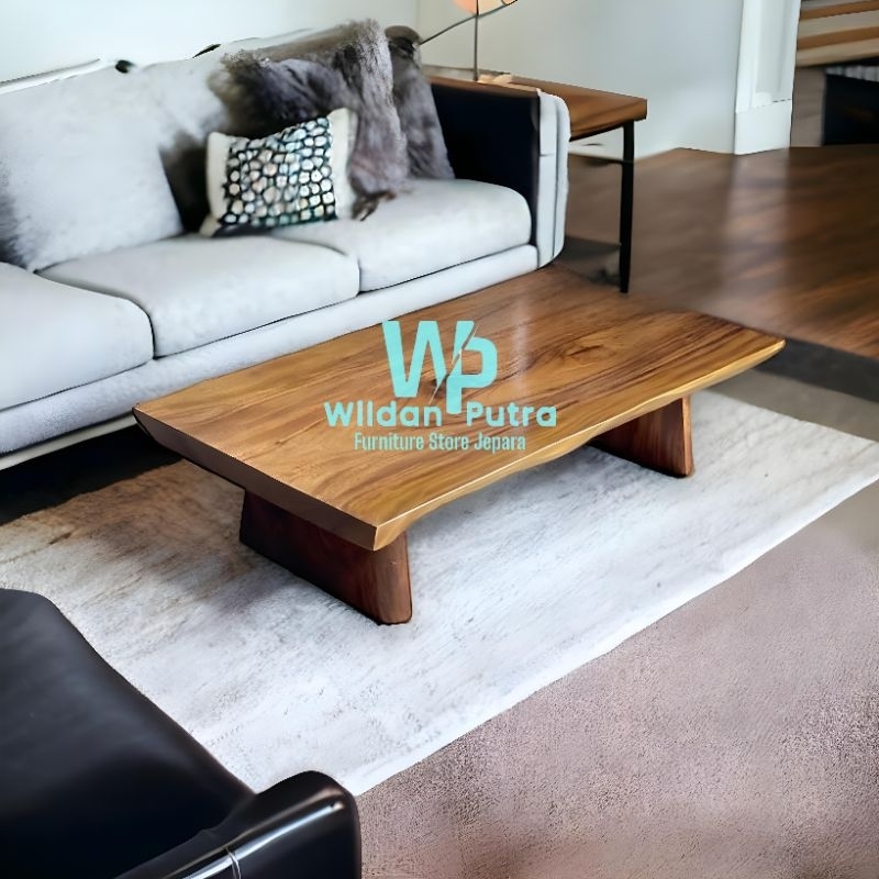 Jual MEJA SOFA MEJA RUANG TAMU KAYU TREMBESI SOLID FINISHING | Shopee ...