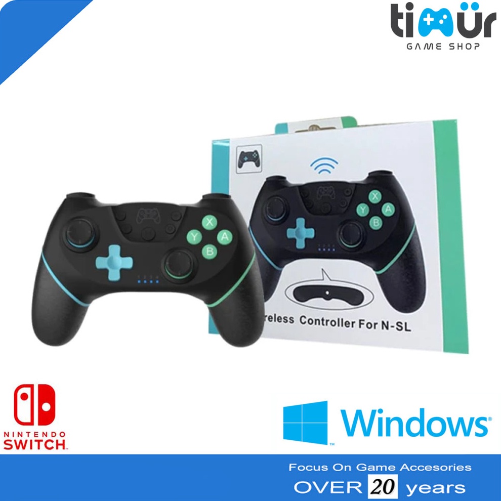 Jual PROMO BESAR Stick Stik Wireless Pro Controller Nintendo Switch ...