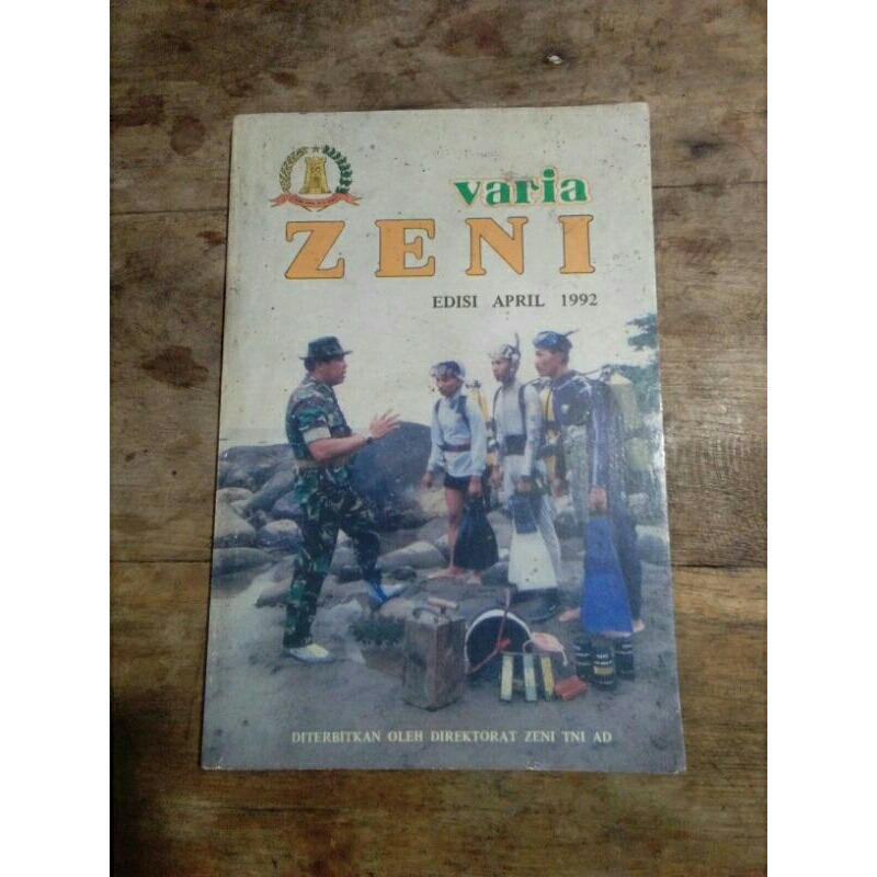 Jual majalah varia zeni edisi april 1992 oleh direktorat zeni TNI AD ...