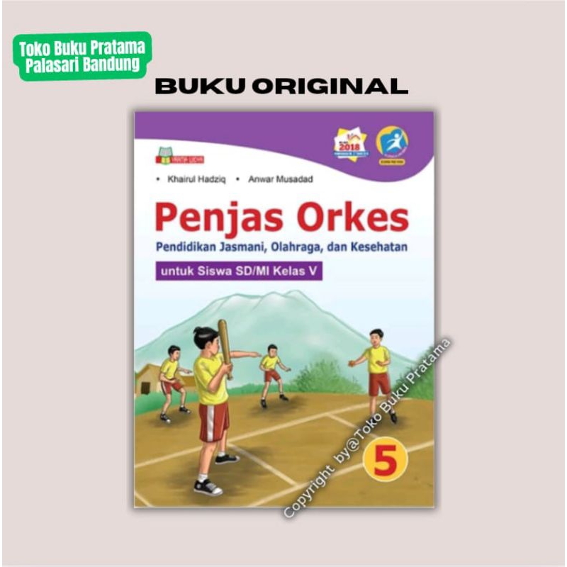 Jual Buku Penjas Orkes Pendidikan Jasmani kelas 5 sd Yrama Widya | Shopee Indonesia