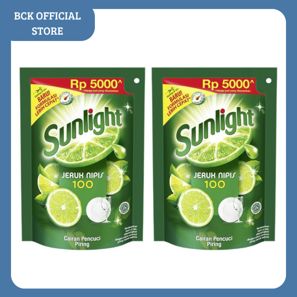 Jual Sunlight Sabun Cuci Piring Jeruk Nipis Refil 210ml | Shopee Indonesia