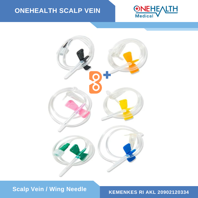 Jual Wing Needle 23G 25G 27G / Scalp Vein / Spuit Kupu-Kupu | Shopee ...
