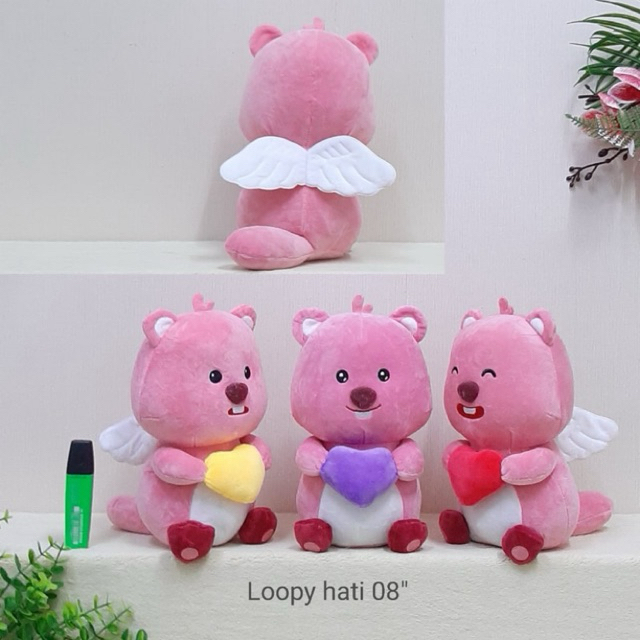 Jual Boneka Loopy Hati - Boneka Loopy Sayap | Shopee Indonesia