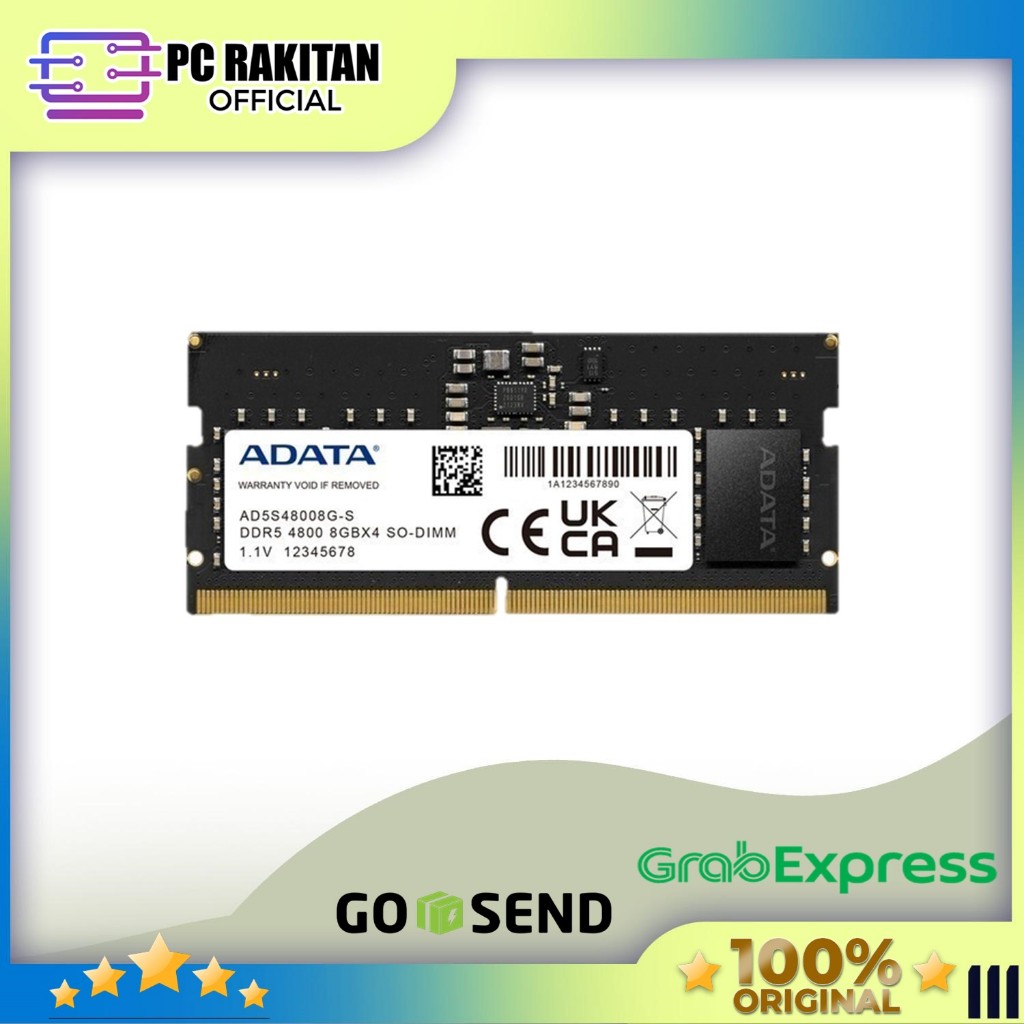 Jual ADATA RAM SODIMM DDR5 16GB 5600MHZ | Shopee Indonesia