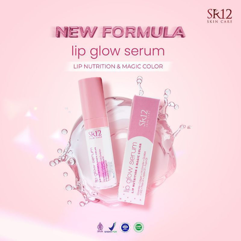 Jual Lip Glow Magic SR12// Lip gloss//serum bibir// Melembabkan//pemerah bibir//Bibir Cerah ...