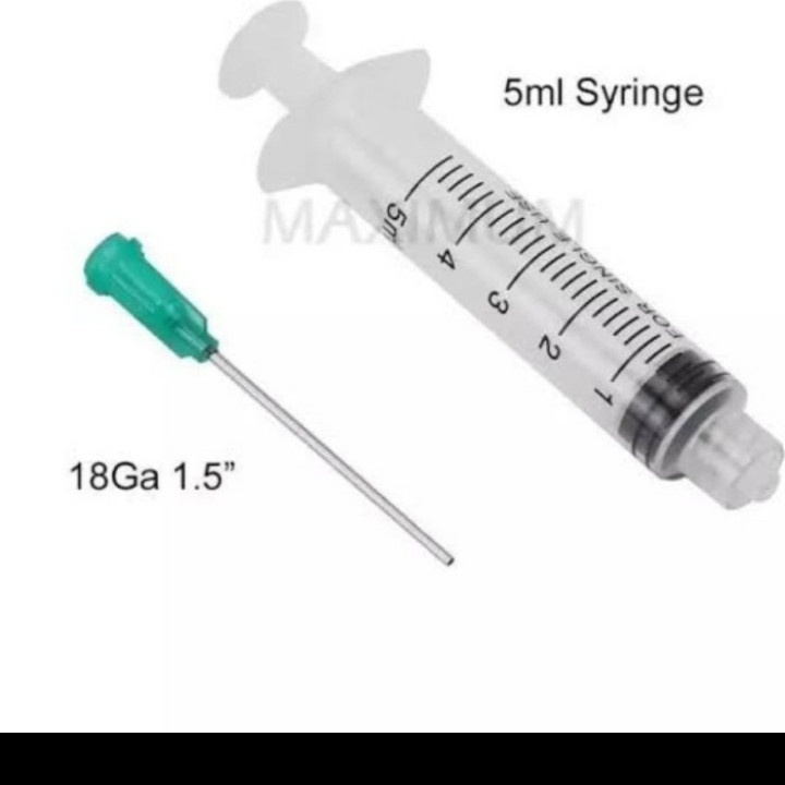 Jual INJECTION Feeding Kit / Spuit - JARUM SUTIKAN CAIRAN 5ml ...