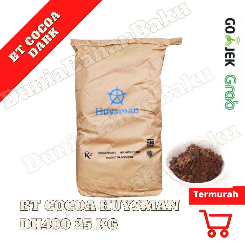 Jual BT COCOA JAVA DARK CHOCOLATE BT1000 HA 25 kg bubuk coklat tepung ...