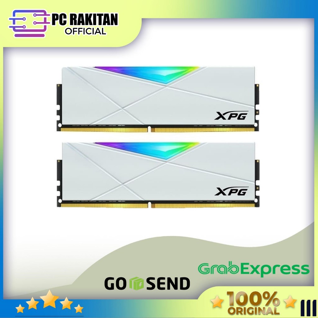 Jual ADATA XPG RAM LONGDIMM DDR4 16GB (8GBX2) 3600MHZ SPECTRIX D50 RGB ...
