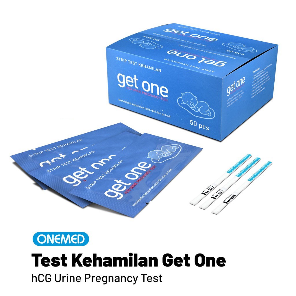 Jual [ 1 Pcs ] Get One Pregnancy Test Onemed - Tes Hamil / Kehamilan ...