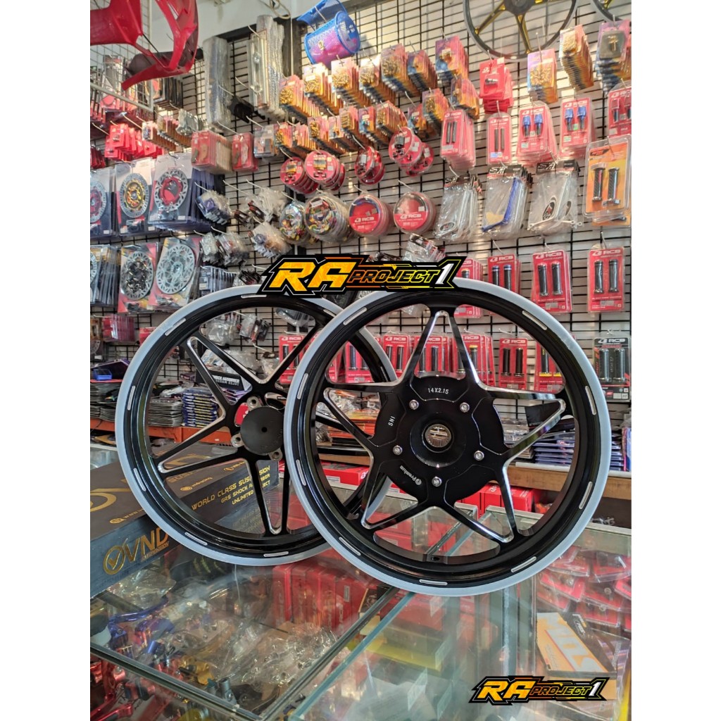 Jual Velg Racing PREMIUM P-5 Bintang Mio Sporty/Beat/Scoopy/Genio ...