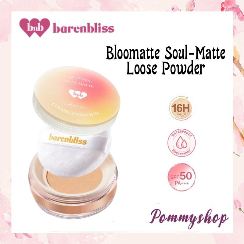 Jual BNB Barenbliss Blomatte Soul Matte Loose Powder SPF 50 PA+++/Bedak ...