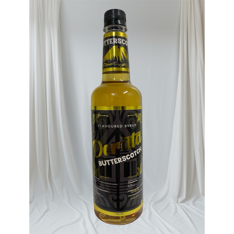 Jual Dorata Butterscotch Syrup 750 ml - Sirup Dorata Rasa Butterscotch ...