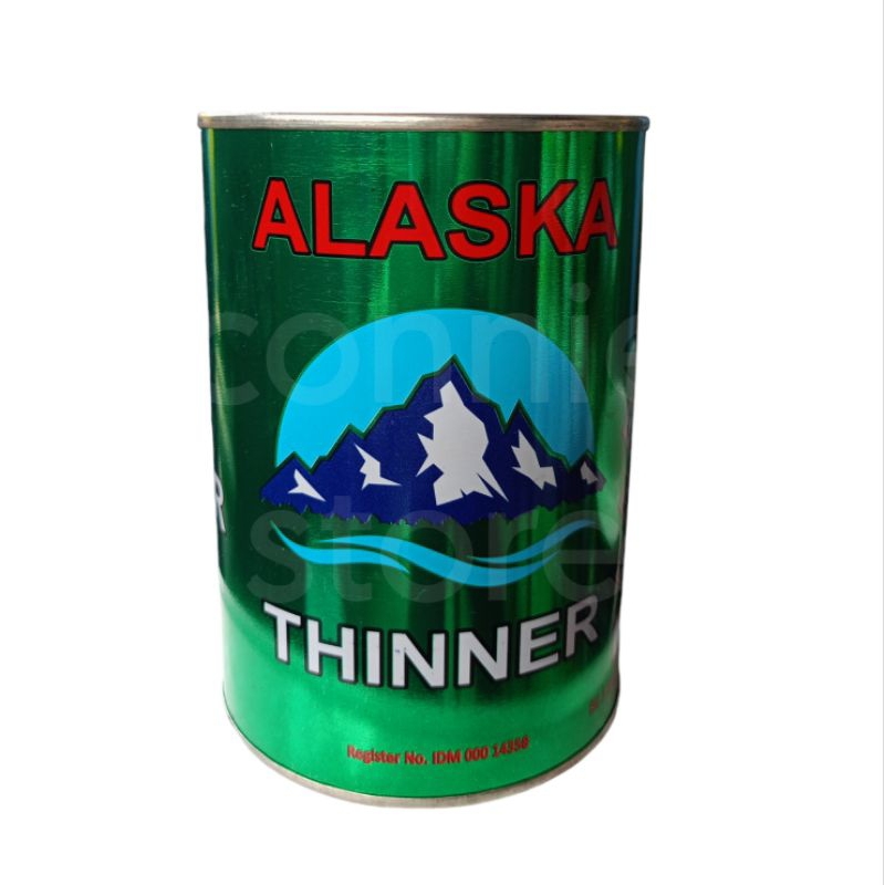 Jual Thinner Nd Alaska 0.7 Liter thinner kaleng ekonomis pengencer cat ...