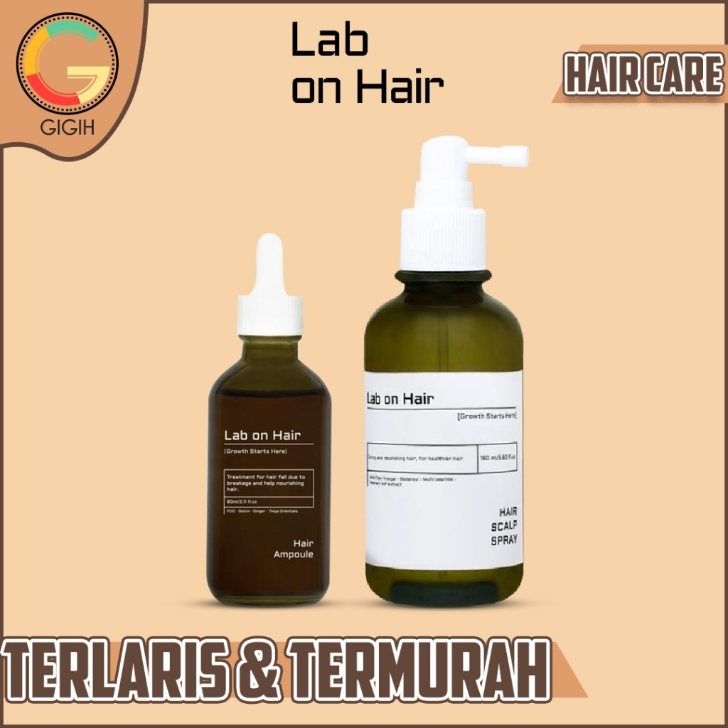 Jual LAB ON HAIR HAIR CARE SERIES ( HAIR SCALP SPRAY / HAIR TONIC ...
