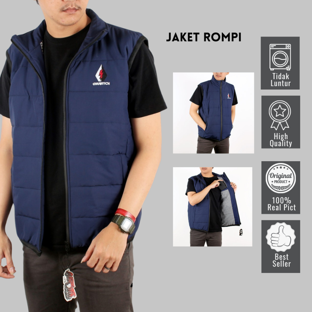 Jual Rompi Outdoor Pria Keren - Rompi Hiking Mountain - Rompi ...