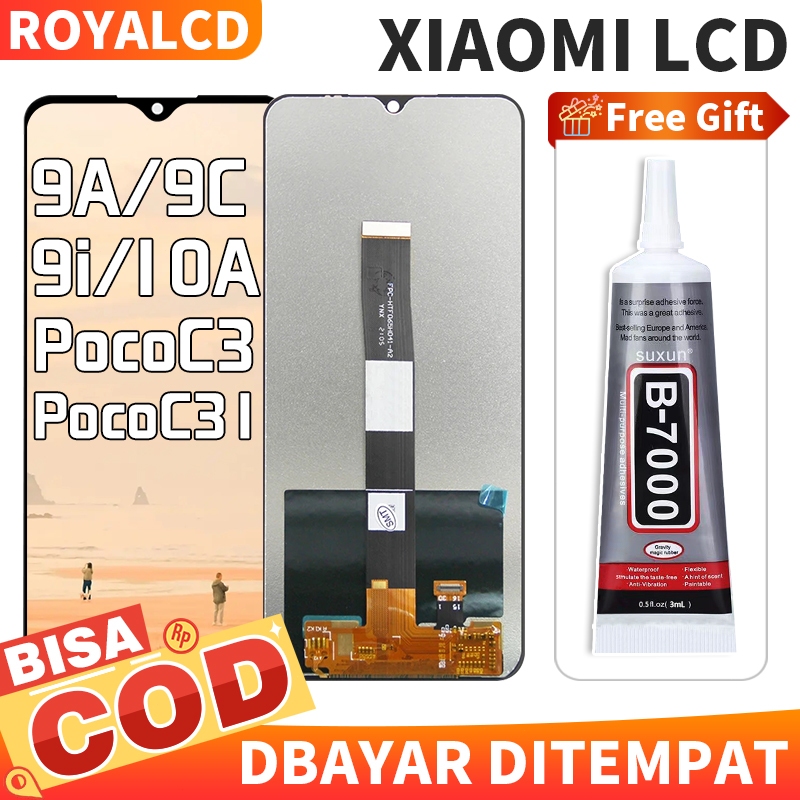 Jual LCD TOUCHSCREEN for XIAOMI for REDMI 9A / 9C /9i/for PocoC3/C31 ...
