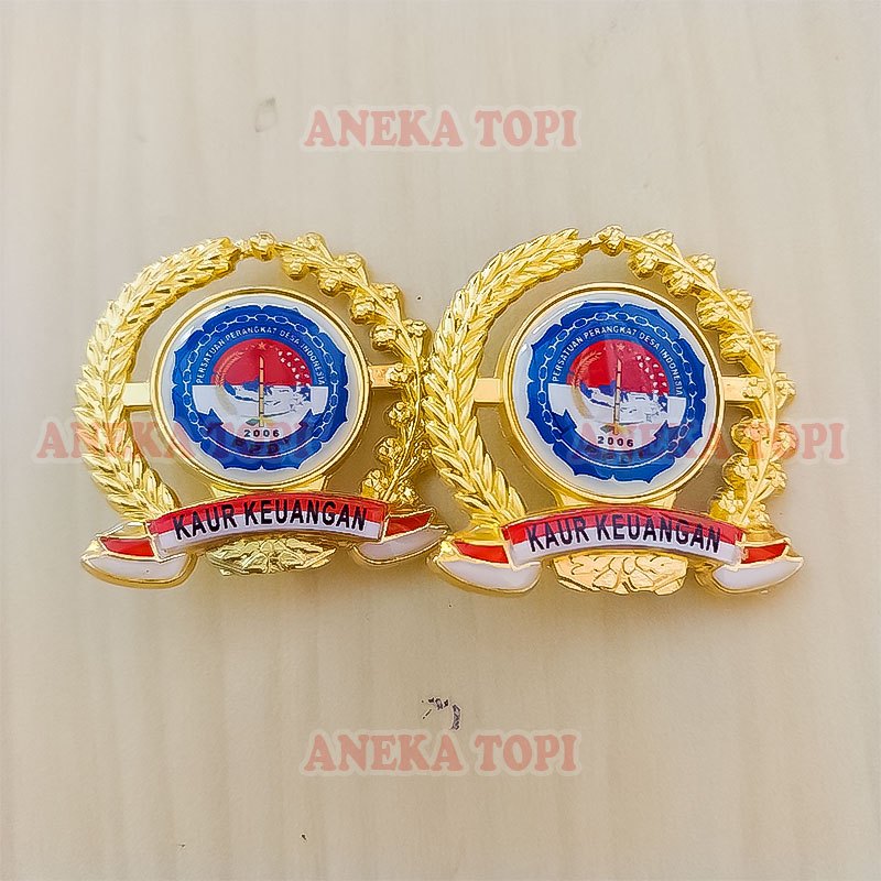 Jual Pin Kaur Keuangan Logo PPDI Pin Bros PPDI Kaur Keuangan - Aneka ...