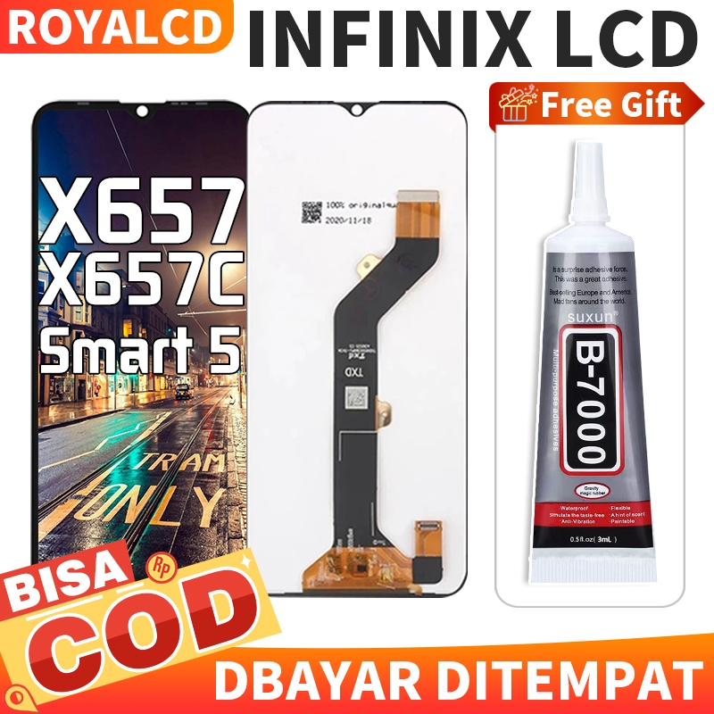 Jual LCD TOUCHSCREEN for INFINIX Smart 5/X657/X657B P36 S16 Fullset Original Layar hp ...
