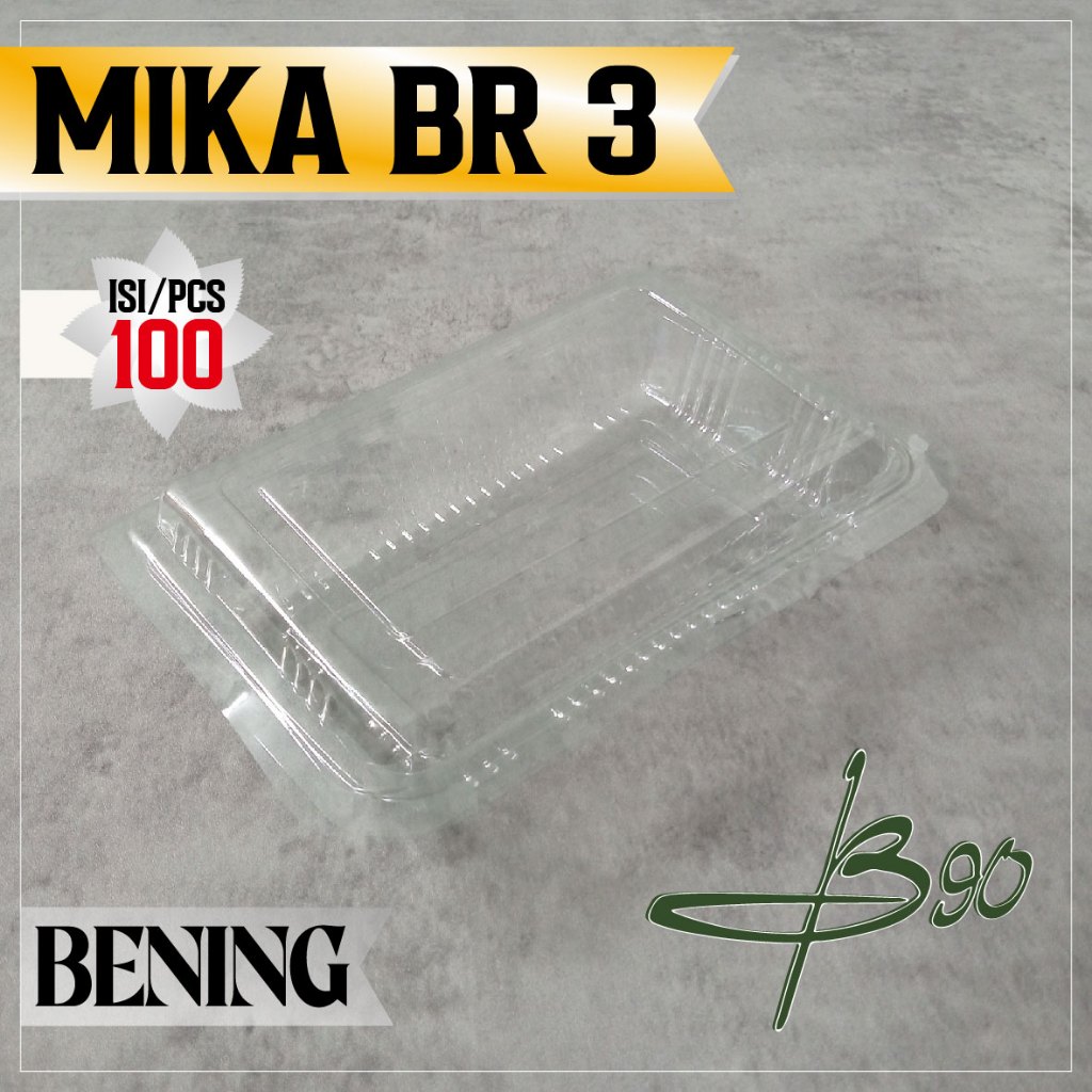 Jual MIKA PLASTIK BENING UKURAN 3. MIKA BR 3 MIKA BENING ISI 100PCS. | Shopee Indonesia