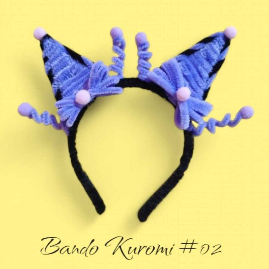 Jual BANDO KUROMI HAND MADE PITA KUPING TEGAK CINAMAROLL KUROMI ...
