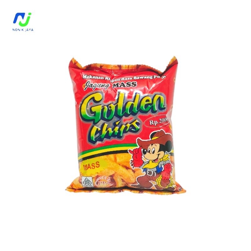 Jual Golden Chips 2000 Paket 5 Pcs×40g | Shopee Indonesia