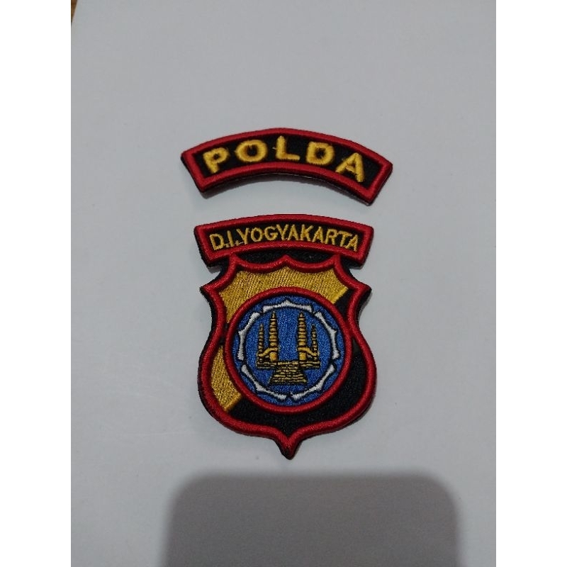 Jual LOGO POLDA D I YOGYAKARTA BORDIR TIMBUL | Shopee Indonesia